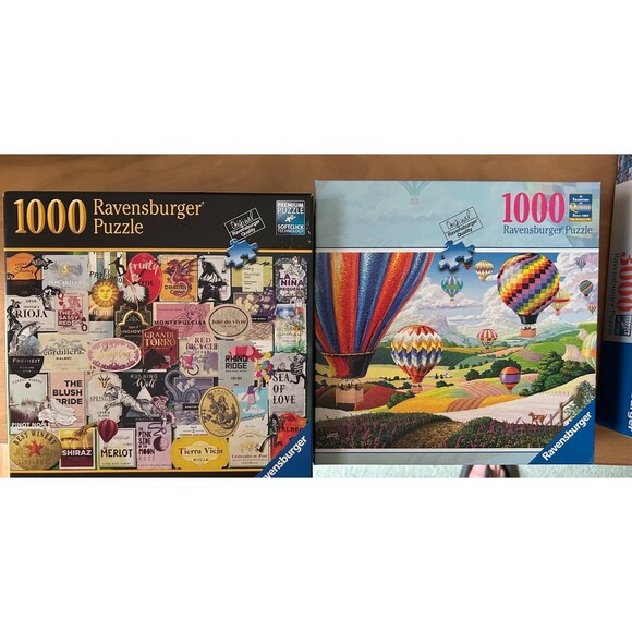 Ravensburger | Games | 2 Ravensburger Puzzles Wine Balloons | Poshmark